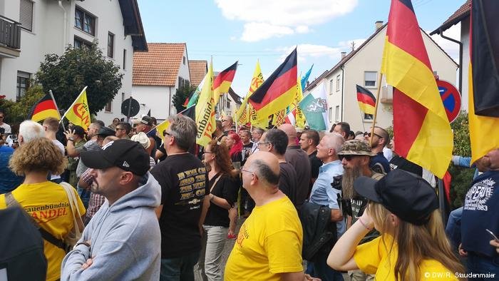 Right-wing protesters take to the streets ahead of Kandel teen murder ...