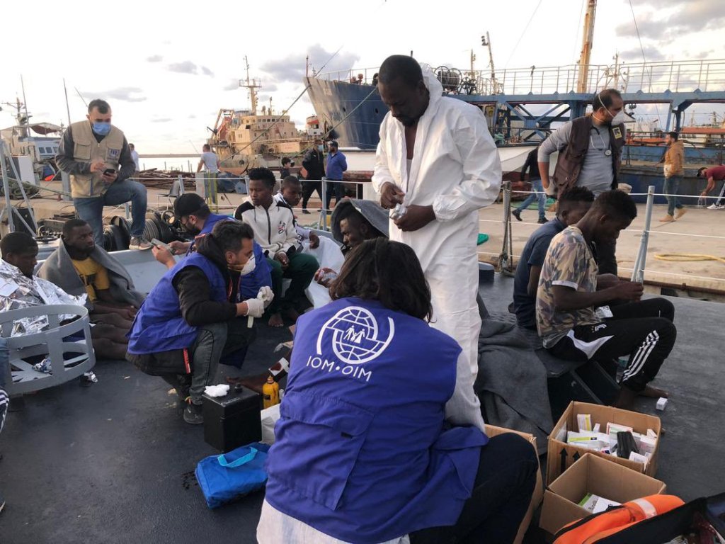Dozens of migrants returned to Libya within 24 hours, IOM says ...