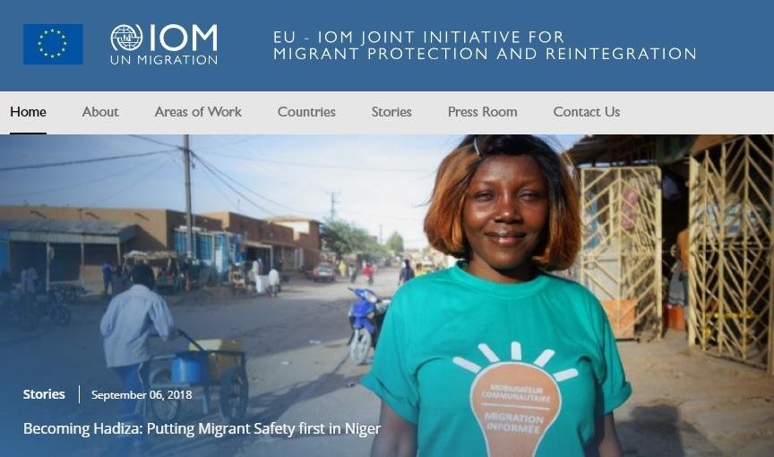 First-hand accounts by migrants at new EU-IOM website - InfoMigrants