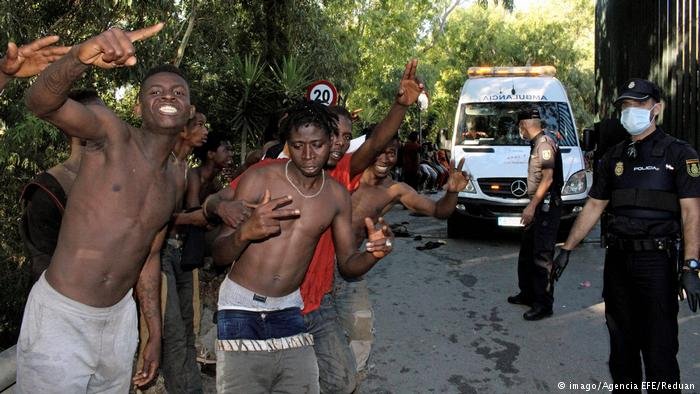 At Spain's enclave of Ceuta, African refugees dream of Europe ...