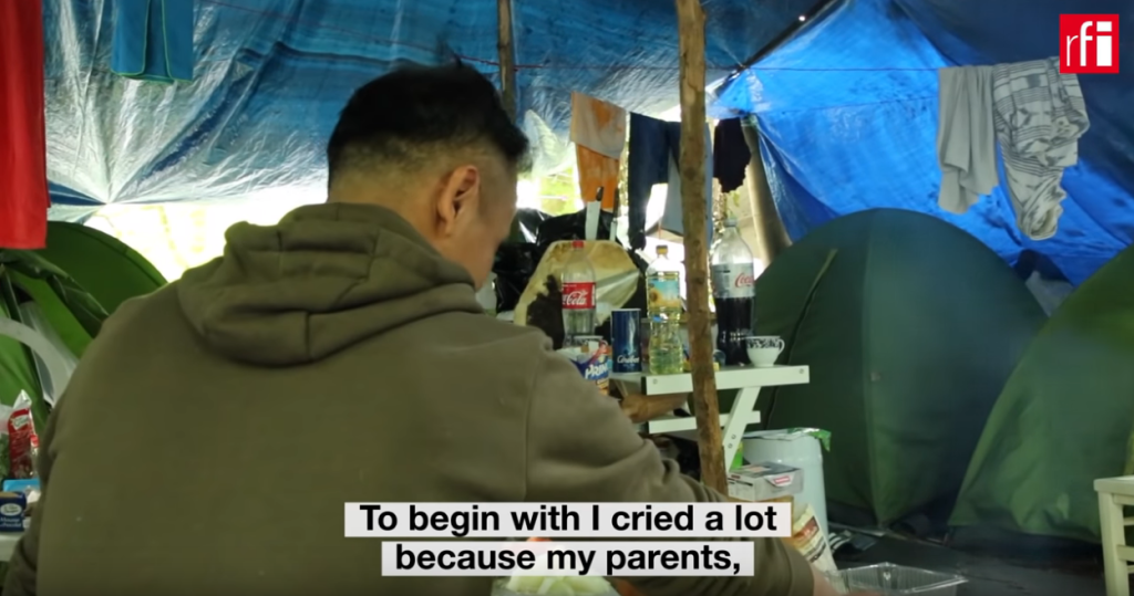 Tibetan migrant camp cleared by French police near Paris - InfoMigrants