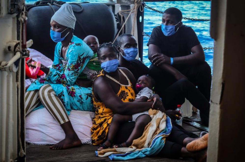 Injured boy evacuated from stranded migrant rescue ship Sea-Watch 4 ...