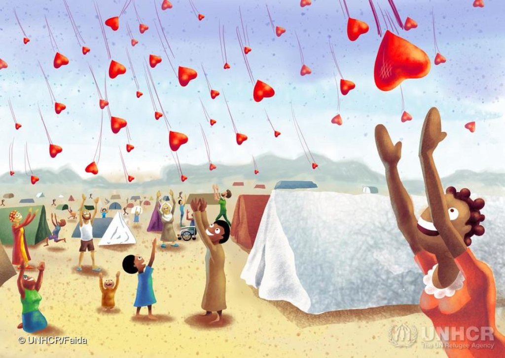 UNHCR announces winners of 'Youth with Refugees Art Contest' - InfoMigrants