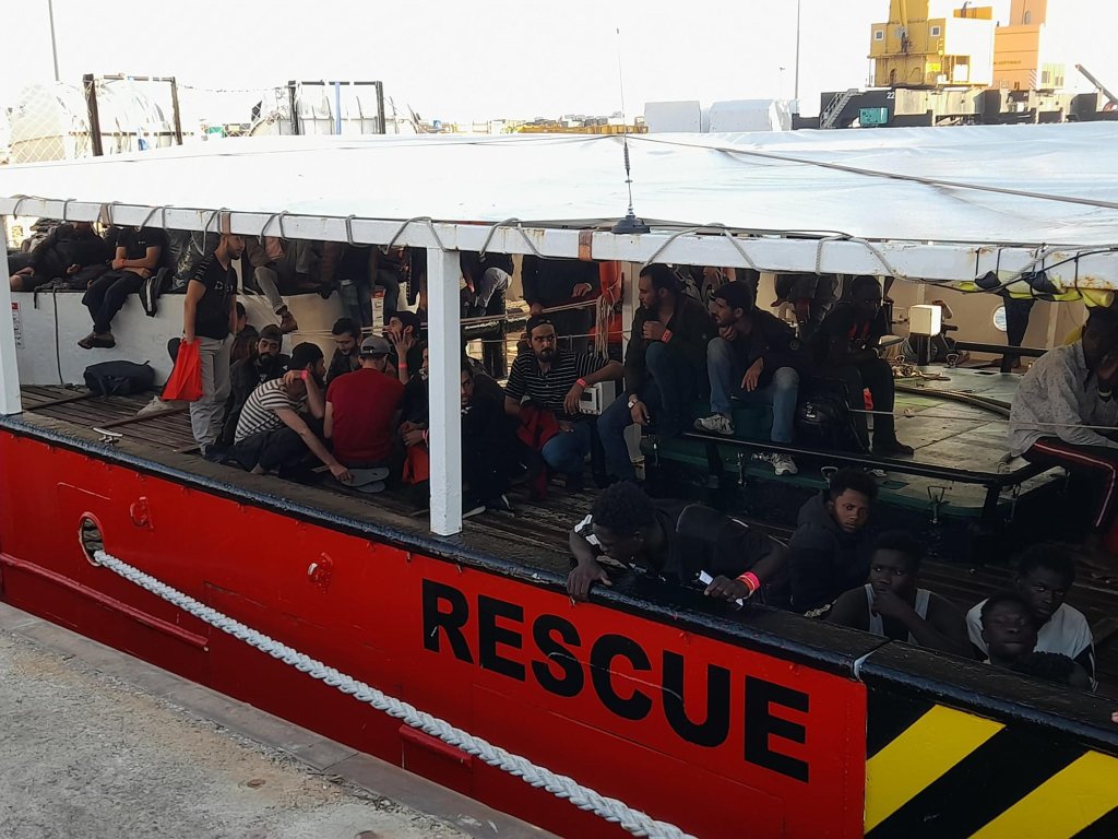 Open Arms ship detained in Italian port after rescue - InfoMigrants