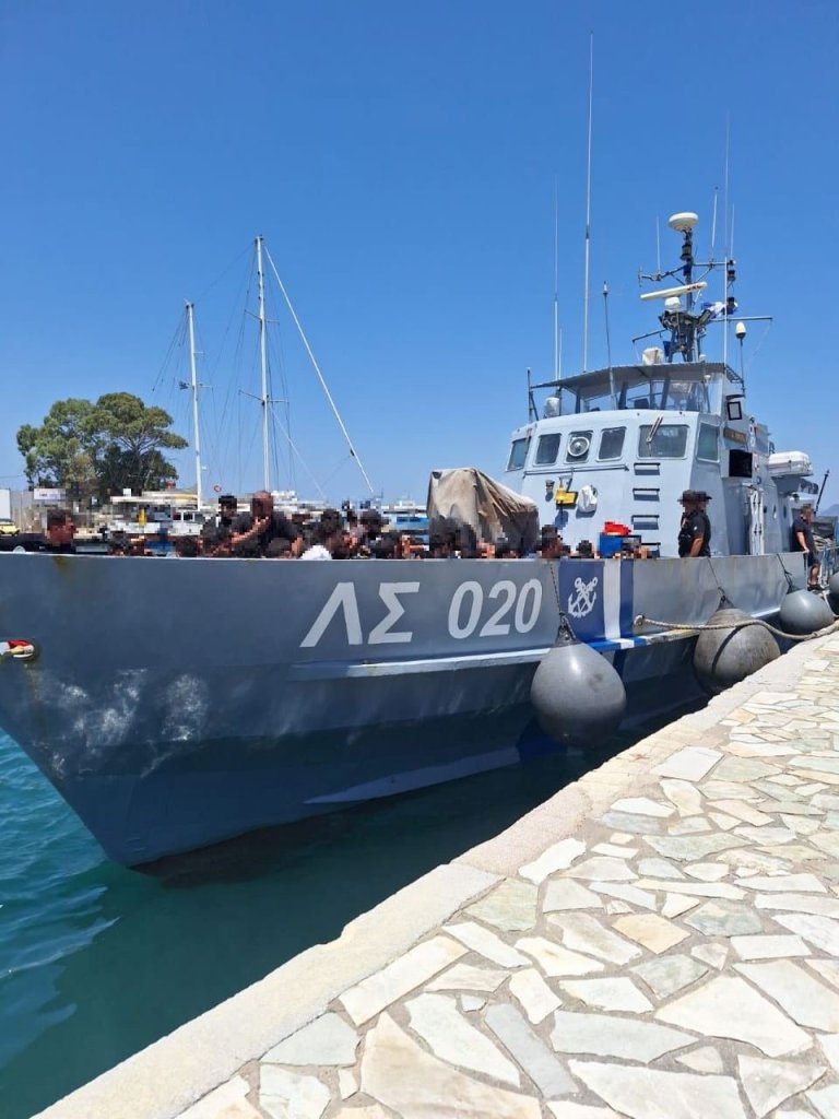 Greek coast guard pick up dozens of migrants off Karpathos island ...