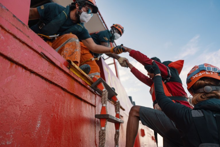 Private rescue ships start year with rescues and disembarkations ...