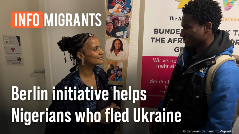 Video: Berlin initiative supports Africans who fled Ukraine - InfoMigrants