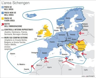 Schengen at risk, border controls in six countries - InfoMigrants