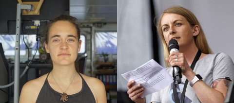 Carola Rackete and Pia Klemp: Two German sea captains who put their ...